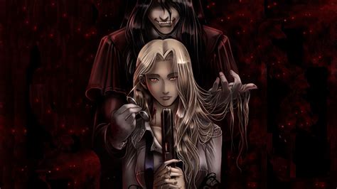 Sir Integra Fairbrook Wingates Hellsing Alucard Hellsing 1080p Hd