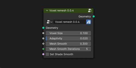 Voxel Master GN Node Group Blender Market