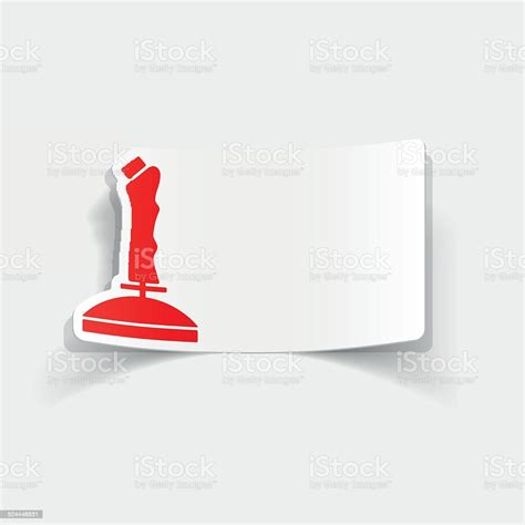 Realistic Design Element Joystick向量圖形及更多brand Name Video Game圖片 Brand