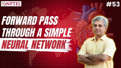 53 Forward Pass Through A Simple Neural Network Inverse Methods Inheat Transfer Youtube