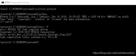 windows下安装pytorch py3 6 cuda9 1 windows 2019 nvidia cuda python 3 6 版本 csdn博客
