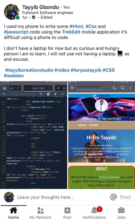 Tayyib Gbondo On Linkedin Learning Opportunities Building 25 Comments