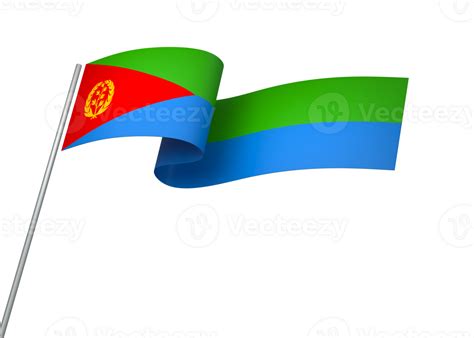 Eritrea Flag Element Design National Independence Day Banner Ribbon Png 38244006 Png
