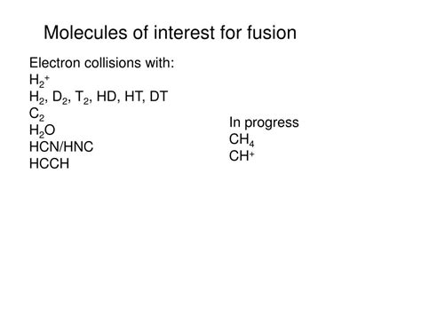 Ppt R Matrix Calculations Of Electron Molecule Collisions Powerpoint