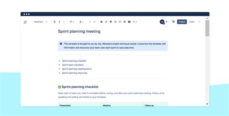 Using Jira And Confluence For Sprint Planning And Refinement