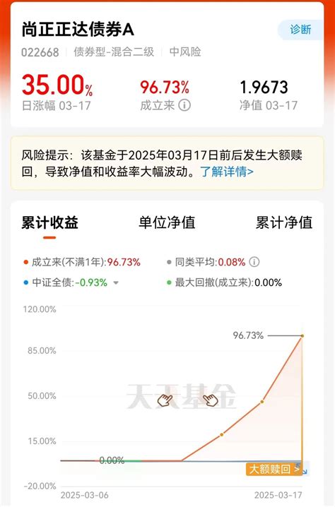 债券基金，一夜暴涨35！ 东方财富网