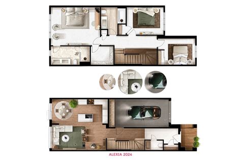 Rendered 2d Floor Plan Real Estate Floor Plan Realistic Layout Interior