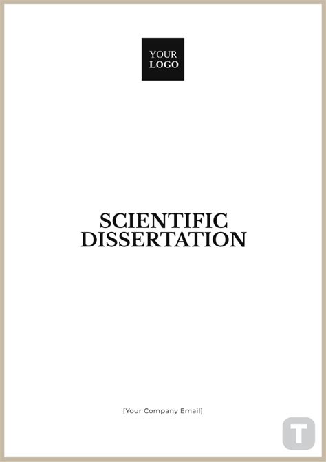 Free Dissertation Templates To Edit Online