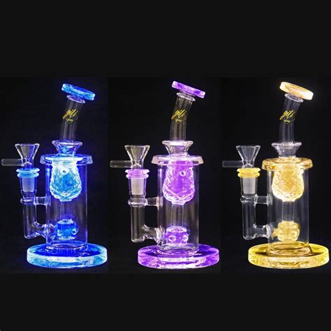 75 Uv Gili Glass Smoking Water Pipe Dab Rig Shisha Hookah Manufacture