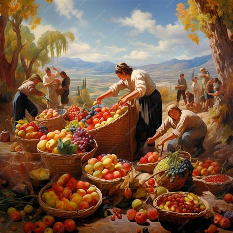 premium ai image the fruits of labor