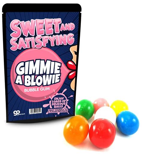 Gimmie A Blowie Bubble Gum Assorted Colors Gums Unique Candy Ideas T