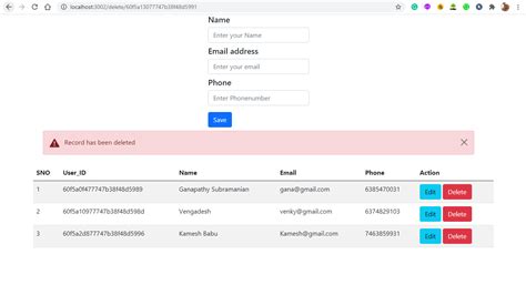GitHub GanapathySubramanian CRUD Operation Simple CRUD Operations