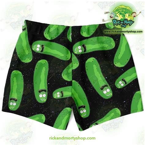 Rick And Morty Pickle Rick Swim Trunk Rick And Morty Shop