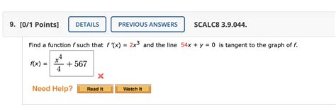 solved 9 [0 1 points] details previous answers scalc8