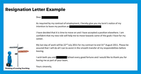 Resignation Thinking Of Leaving Teaching
