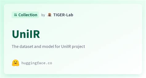 uniir a tiger lab collection