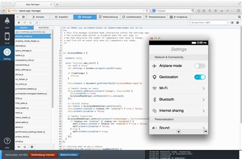 How To Debug Javascript File On Firefox Os Device Stack Overflow