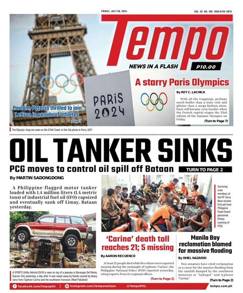 Tempo July 26 2024 Newspaper Get Your Digital Subscription