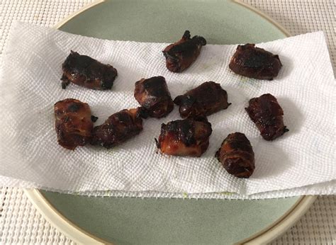 trader joe s uncured bacon wrapped dates stuffed with goat cheese