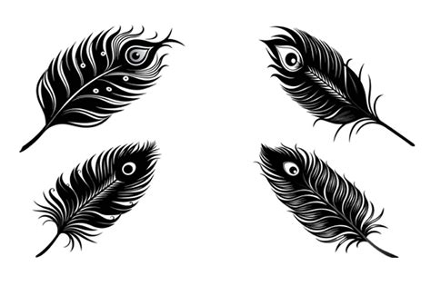 Peacock Feather Vector Design Graphic By Mk Graphics Store · Creative