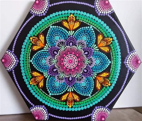 Rock Painting Patterns Dot Art Painting Mandala Painting Mandala