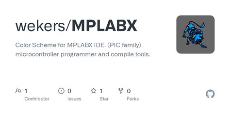 GitHub Wekers MPLABX Color Scheme For MPLABX IDE PIC Family Microcontroller Programmer And