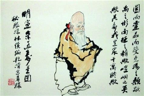 国画老寿星大写意 写意画老寿星图片 画老寿星 第2页 大山谷图库