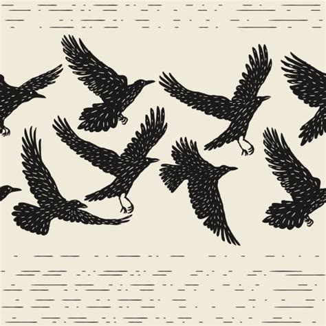 Plumage Corbeau Vectoriels Et Illustrations Libres De Droits Istock