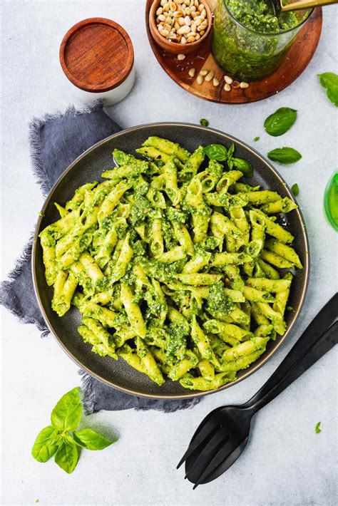 15 Minute Pesto Pasta Oh Sweet Basil