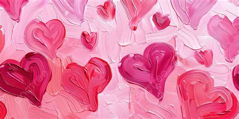 애니메이션 핑크 하트 자연 분홍색 하얀색 배경 일러스트 및 사진 무료 다운로드 Pngtree