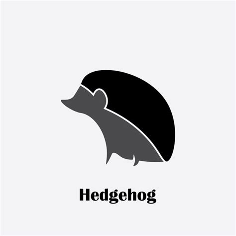 Premium Vector Hedgehog Logo Design