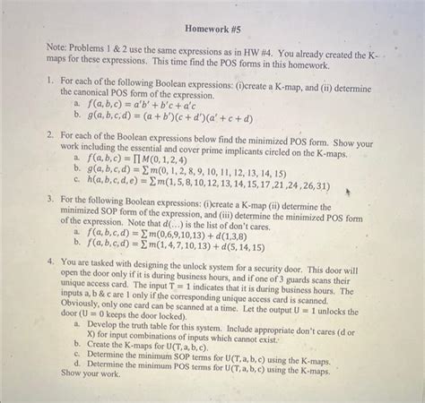 Solved Note Problems Use The Same Expressions As In Chegg