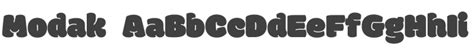 modak font by ek type free download fontsc