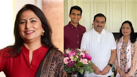 Meet Priti Adani Billionaire Businessman Gautam Adanis Wife And The