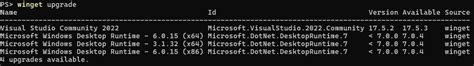 Package Issue Microsoftdotnetdesktopruntime7 · Issue 100489