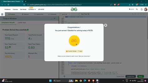 Saikarthik B On Linkedin 100daysofcodechallenge Leetcode2023