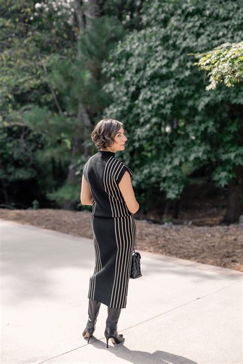 Get Cozy And Chic Styling A Sweater Skirt For Fall