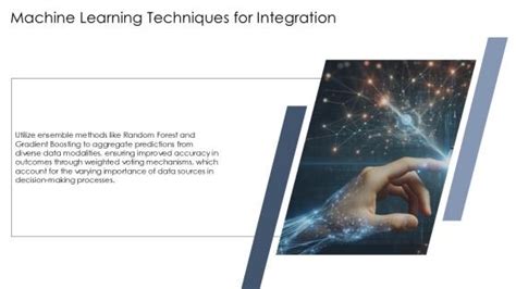 Machine Learning Techniques For Integration Multimodality Ppt Sample St Ai Ss Ppt Template