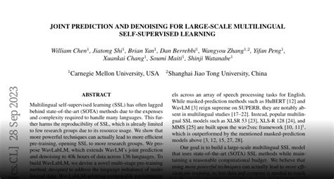 paper page joint prediction and denoising for large scale