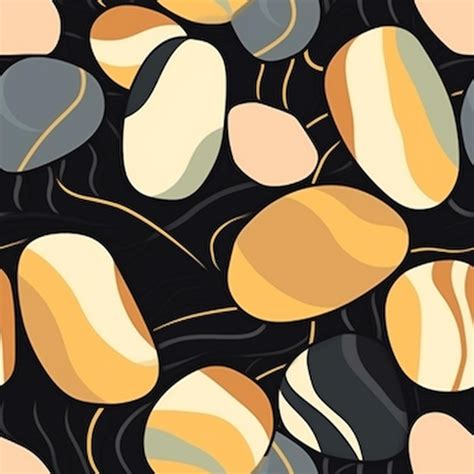 Premium Ai Image A Close Up Of A Bunch Of Colorful Rocks On A Black Background Generative Ai