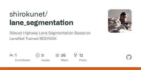 Github Shirokunet Lane Segmentation Robust Highway Lane Segmentation