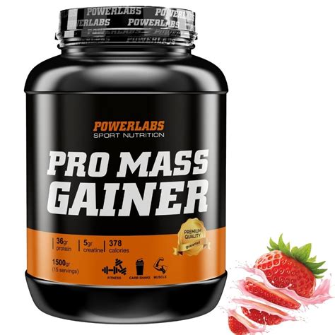Протеины и Гейнеры Powerlabs Pro Mass Gainer 1500 гр с кератином купить ...