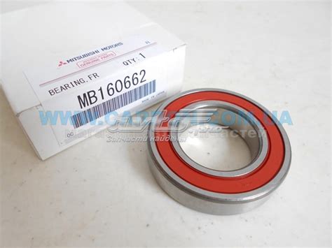 MB160662 Mitsubishi подшипник полуоси переднего моста (Внутренний)