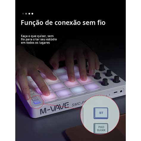 Midi Controller Percussion Pad Keyboard With Rgb Backlight Shopee Malaysia