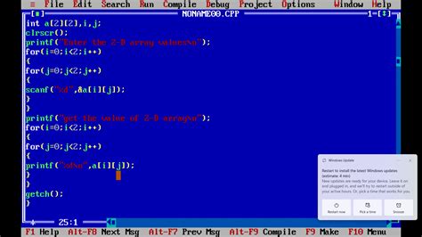 2 D Array In C Code2night Com