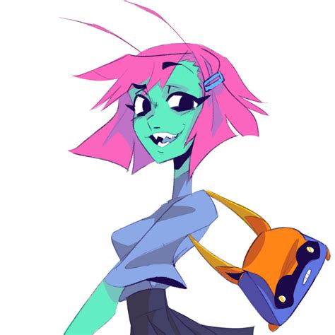 Alien Girl 2 By Moskvichok On Deviantart