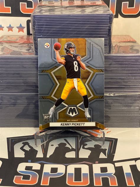 2022 Panini Mosaic Nfl Debut Kenny Pickett Rookie 270 1 Sports Cards