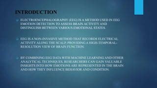 EEG Electroencephalography EMOTION ANALYSIS Pptx