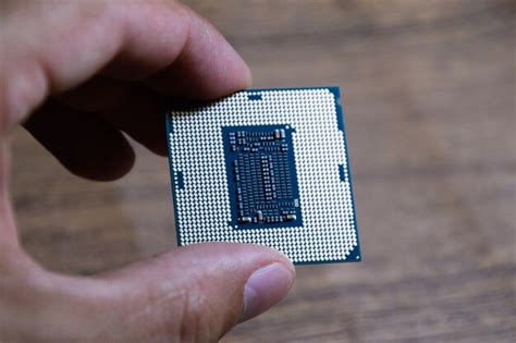 Premium Photo The Processor Is A Desktop Computer In Hand Inspect The