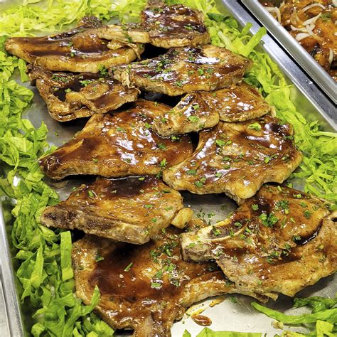 Chuleta De Cerdo En Salsa Bbq Angelicas Restaurant Cecilio Acosta